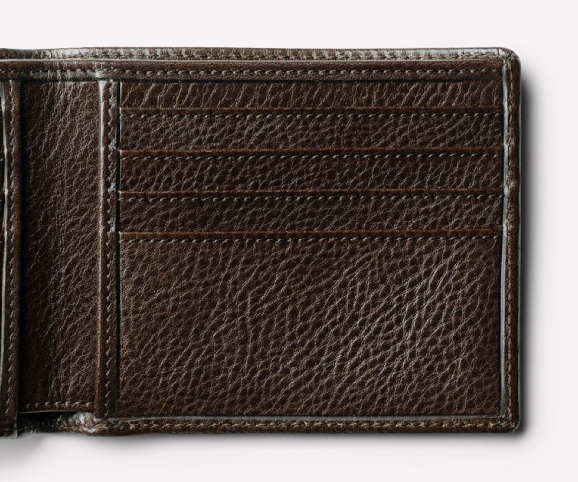 Classic Wallet No. 101 | Vintage Walnut Leather Wallet | Ghurka