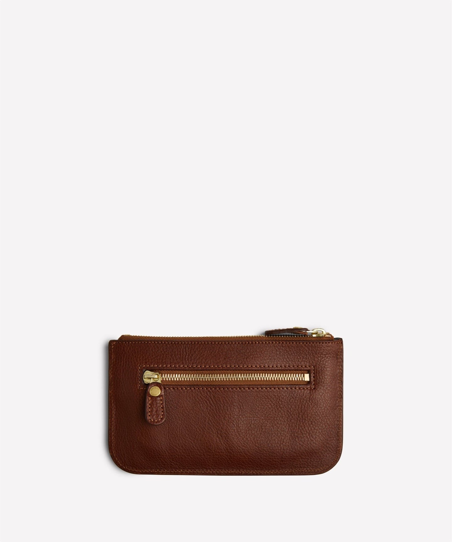 Cache No. 163 | Vintage Chestnut Leather Travel Pouch | Ghurka