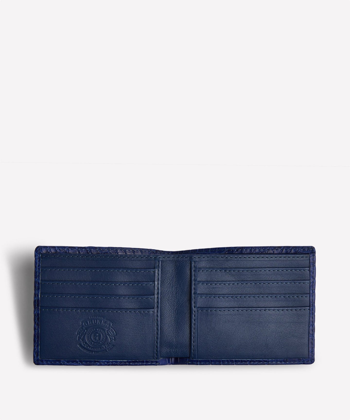 Classic Wallet No. 101 | Sapphire Crocodile Leather | Ghurka