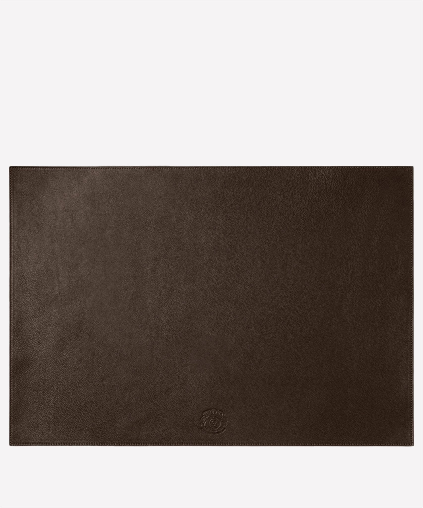 Desk Blotter | Vintage Walnut Leather Desk Blotter | Ghurka