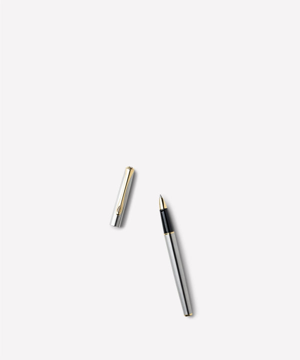 Etch Pen | Stainless Steel - Gold Pen | Ghurka