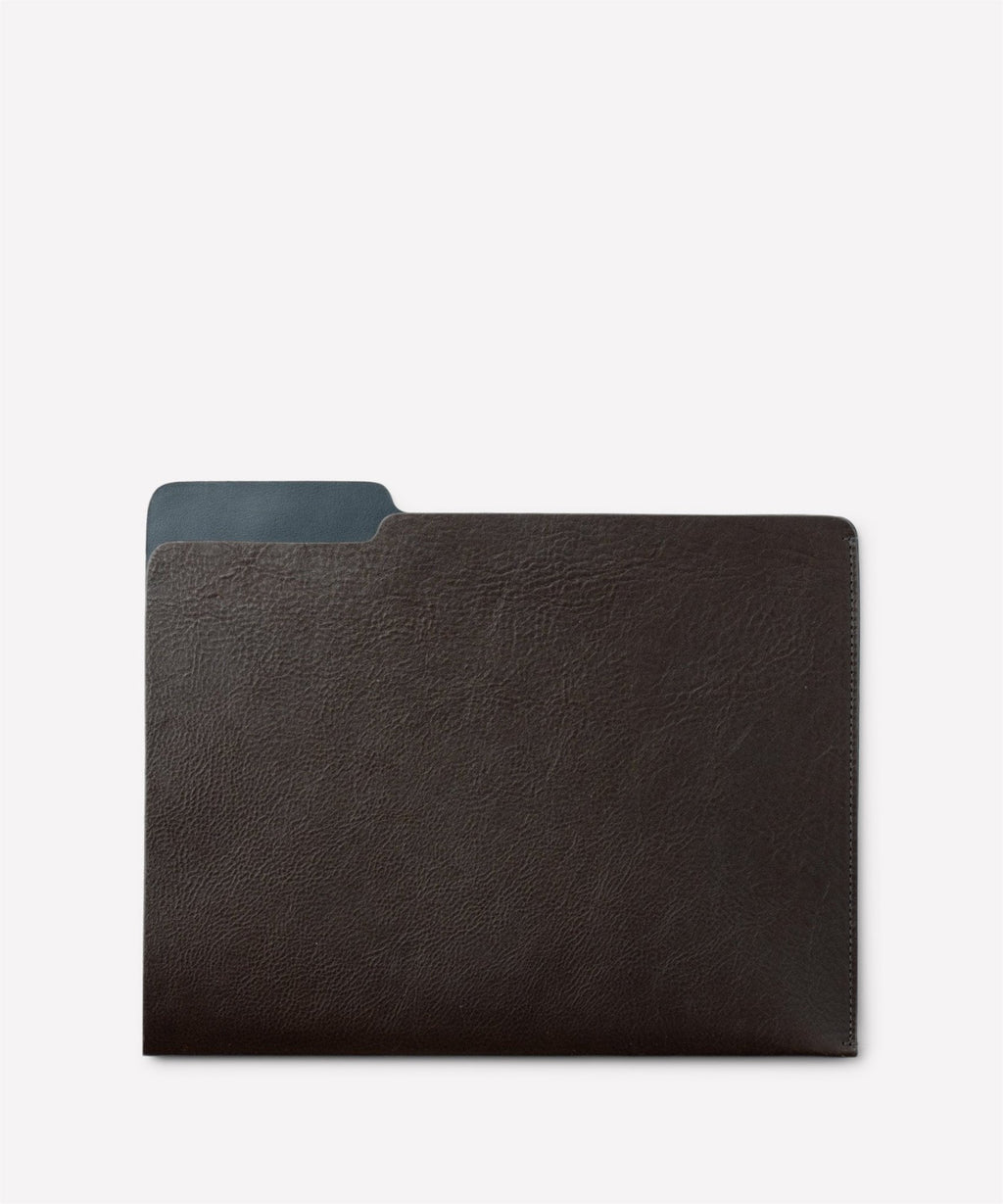 Letter Folder | Vintage Walnut Leather Folder | Ghurka