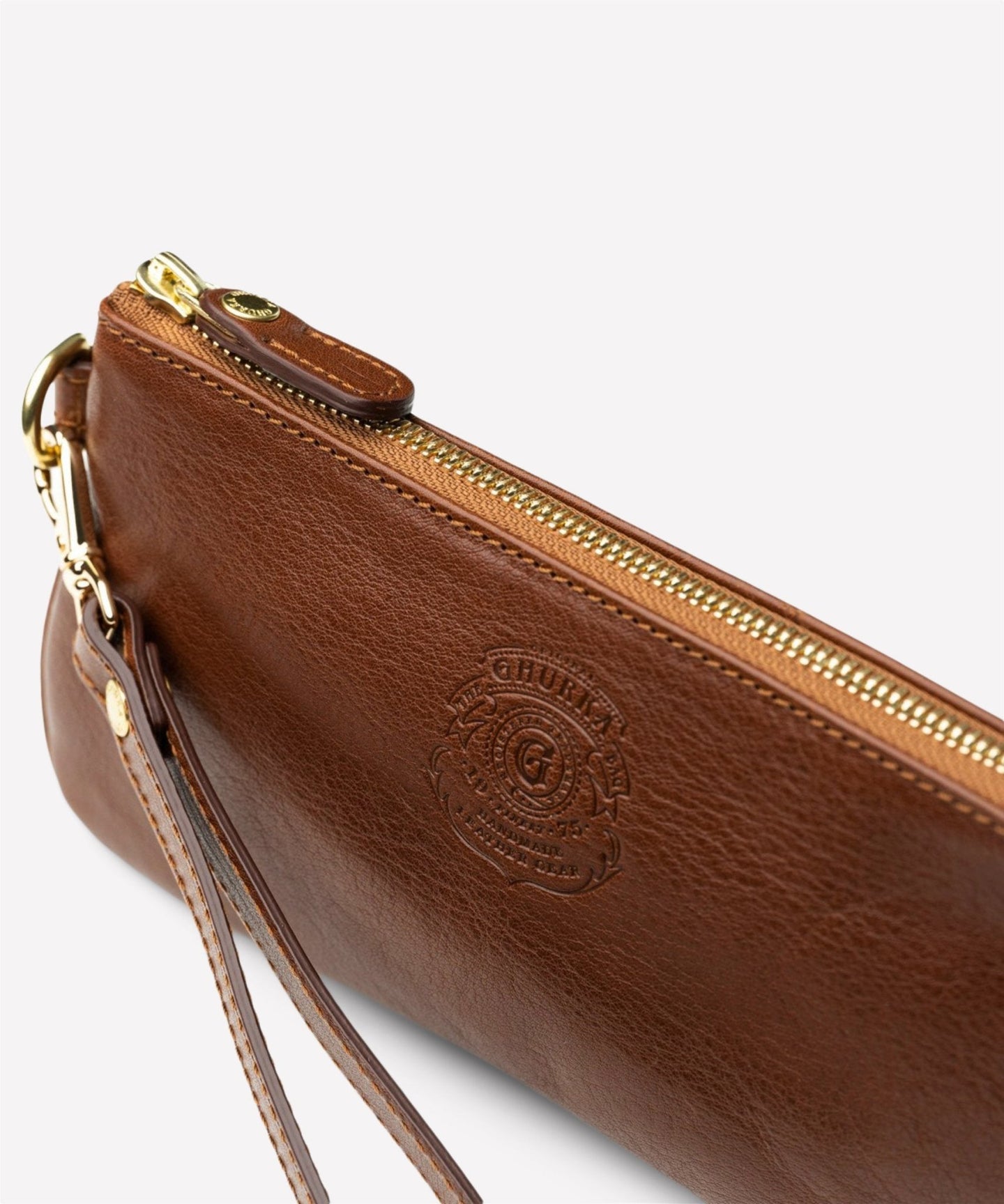 Pouch I No. 63 | Vintage Chestnut Leather Pouch | Ghurka