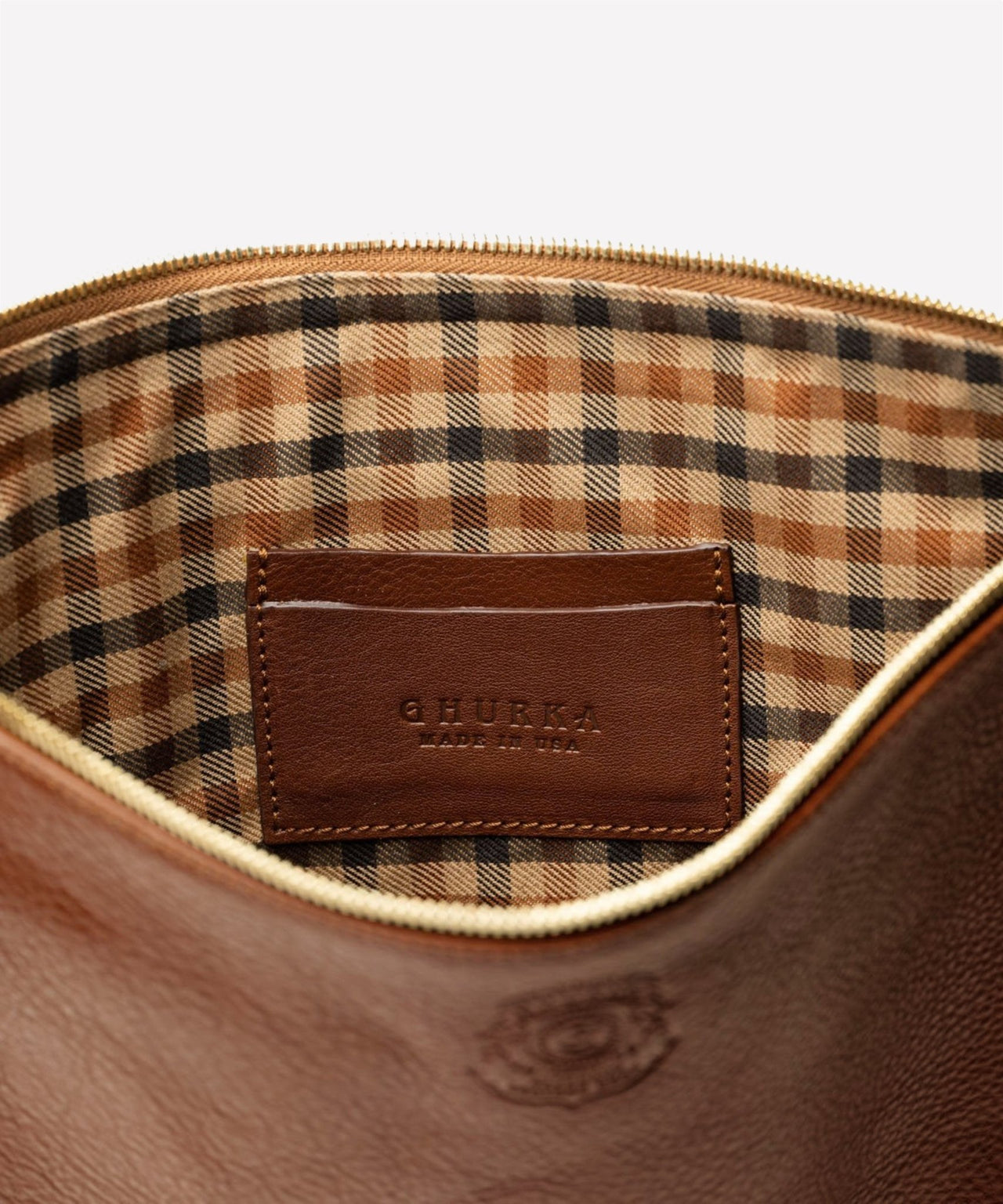 Pouch III No. 65 | Vintage Chestnut Leather Pouch | Ghurka